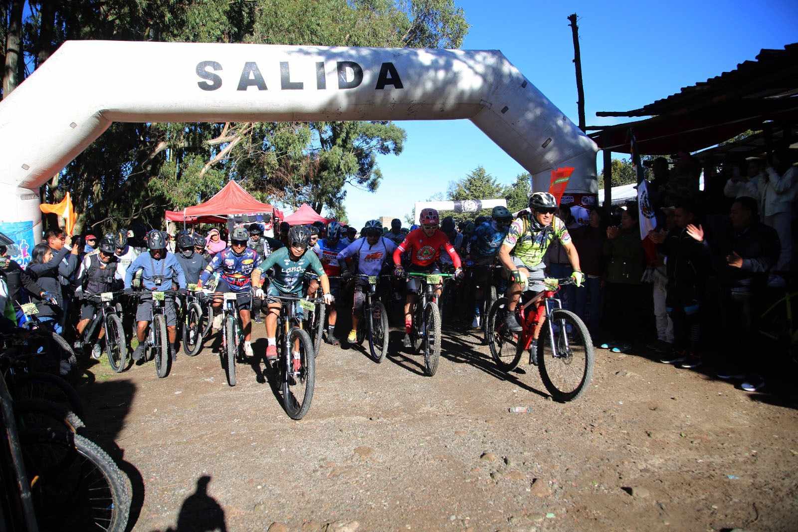 Más de 500 ciclistas participaron en “El Reto MBT Guerrero Botzanga ...